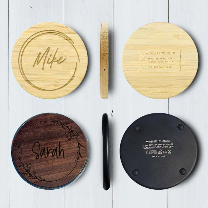 Personalized Wireless Charger – Oak Bay Online Store